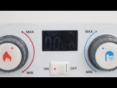 Household Flue Exhaust Type Gas Water Heater 10L 20KW LED LCD Display