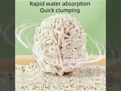 China Natural Tofu Cat Litter 1.5mm Granules - High Absorption, Flushable & Eco-Friendly Soybean Material for sale