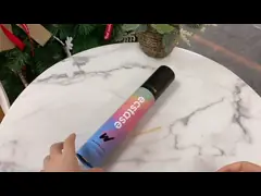 China Stylish White Custom Cardboard Tube Packaging For Vaporizer Pen for sale