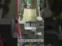 China Electric Paper Air Filter Making Machine Pleating And Hot Melt Gluing Machine for sale