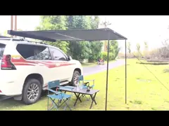 Outdoor Car Awning Tent Camping Travel Rooftop Pull Out Tent Car Side Awning With Light