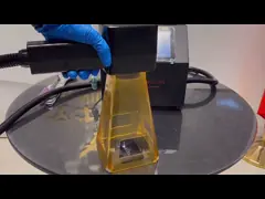 China OEM Portable Laser Marking Machine 20w 30w 50w Fiber Laser Metal Marking Machine for sale