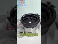 Precise Orientation Feeding Components Lids Button Vibration Bowl Feeder
