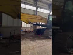 super long excavator pile driving boom arm