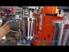 China 12 Stations Spin On Oil Filter Making Machine Automatic Dry Leak Testing Machine for sale