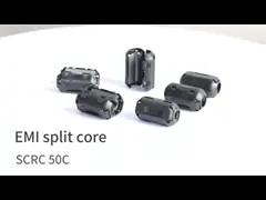 EMI suppression Rohs ISO9001 High-Frequency cable ferrite core