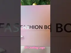 Matte Laminated Folding Gift Box With Ribbon Flat Packed For Shipping