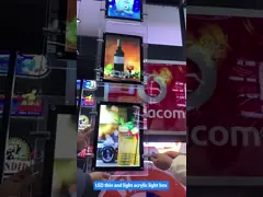 China Rectangular Crystal Light Box 5000lumen Real Estate Ad Light Box Display For Crystals CE for sale