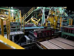 China Fully Automatic Robot Stacking Machine Clay Brick Extruder With Power 16.5Kw for sale