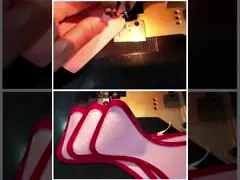 China Automatic Grade Automatic YT-701A-B PU Leather Upper Edge Folding Flanging Machine With Auto Gluing Shoe Machine Making for sale