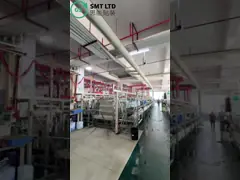 China Double-Sided PCB with Blue Oil Coating for Enhanced Security in SMT Manufacturing for sale