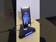 China JP883 Desktop Iris Recognition 8-Inch Attendance and Access Control Biometric Face Scanner including USB 2.0 and built-in Wi-Fi/Bluetooth modules for sale