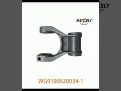 China OEM WG9100520034-1 Front Leaf Spring Shackle For SINOTRUK HOWO for sale