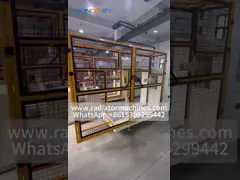 high speed aluminum fin making machine