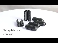 China Inner 7mm 0.28 Inch Emi SCRC70A 70B 70C Clamp Cable Ferrite Core Easy To Install for sale