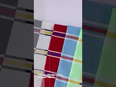 China 192cm Wide 100% Cotton Striped Knit Fabric 200-210g for Sportswear and T-Shirts for sale