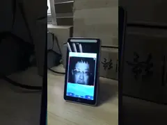 China JP882 Turnstile-Mounted Iris Recognition 8-Inch Attendance and Access Control All-in-One Device Comprehensive Database Functionality for sale