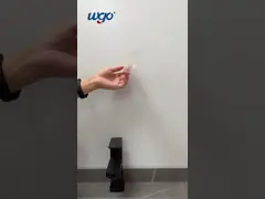 China 4-5kg Patented Adhesive Cup Shower Caddy 180mm Clear Bathroom Wall Mounted Shelf for sale