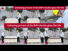 China 120W Double Glass BIPV Solar Module Flat Tile with 12.89A Current and 2400Pa Snow Load Capacity for sale