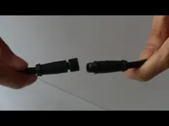 China M8 Waterproof Male And Female Connection Cable 6 Pin Car Waterproof Cable With Durable PVC/Nylon Material for sale