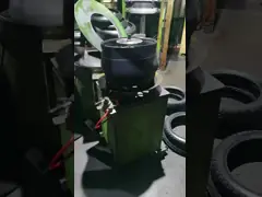 Outer tire vulcanization molding machine