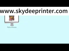 China 4sqm/h Speed Mode DTF Printer With Intelligent Embedded Heating System 20 Pass Powder Melt Machine for sale