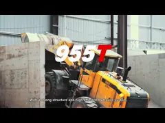 China 5 Ton Wheel Loader Compact Reinforced Loader For Harsh Working Conditions for sale