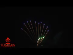 200 Shots Professional Fireworks Display Customized Pyrotechnics Display