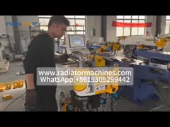 DW75NC pipe bending machine for carbon steel aluminum copper pipes