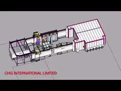 Línea de recubrimiento de polvo electrostático personalizada con unidad de control PLC y equipos de recubrimiento