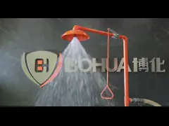 BH30-1008 Superior Emergency Shower And Eyewash 304 Stainless Steel