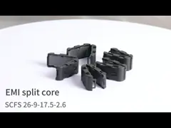 China High Frequency  Split Ferrite Core EMI F9 SCNF80D Split Noise Supressor Ferrite Clamp On Cores for sale