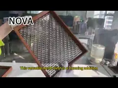 Alambre ornamental Mesh For Elevators Hall Lobby de los Ss 304 de oro