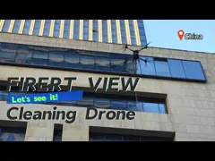 MYUAV FC30X Tethered Drone for wall cleaning operation