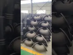 All kinds of DI pipe fittings in warehouse