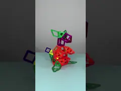 China 3D Creative Children Toy Kangaroo Magnetic Blocks Animals Brightly Colored for sale