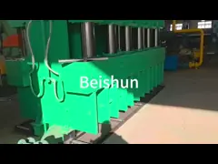 China Double Jaw Rubber Elevator Handrail Manufacturing Machine / Tire Tread Vulcanizing Molding Machine for sale