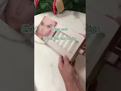  Premium High Quality Pink Comestic Drawer Box Coated Paper Insert For Gift Box