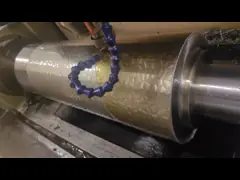 China Customized Pattern Embossing Roller with 45# Steel and Q355B Material for Plastic Sheets with 1 Year Warranty for sale