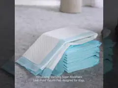Super absorbent leak proof three dimensional shrinkage and thinner pet urine pad