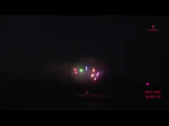 Salute Pyrotechnics Customized Chinese Display Cake Fireworks 200 Shots