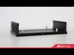 6063 Aluminium Heatsink Extrusion Anodized Cnc Machining Inverter