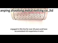 PP / SS316 Knitted Mesh Fabric 0.5mm dia 1000mm Width Wavy Grain shape