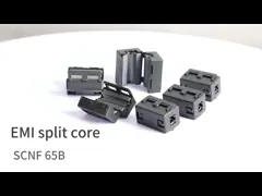 China 6.5mm 7mm 8Mm 9mm Ferrite Cable Core EMI Noise Suppressor Choke Filter EMI Clamp Cable Ferrite Core for sale