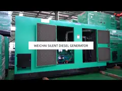 China 60hz 90kw 112kva WEICHAI Diesel Generator 400V Cummins Generator 150 Kva for sale