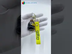 China Antique Gold Enamel Keychain Custom Secure Key Holding Functionality for B2B for sale