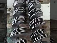 China High-performance And Durable Concrete Mixing Station Continuous Cold-rolled Spiral Conveyor for sale