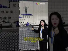 China Ceiling Transparent LED Mesh Screen Media Facade P40 P50 P55 P80 P100 Pixel Dot for sale