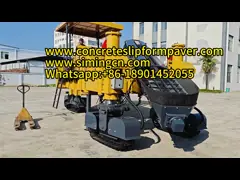 Migliorare la protezione delle pendici Slipform Paver Cement Road Paving Equipment