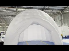 Tenda de ar inflável personalizada Tenda de festa inflável redonda Tenda de cúpula Tenda inflável para aluguel